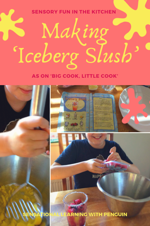 Sensory Fun in the Kitchen: Iceberg Slush – Sensational Learning with ...