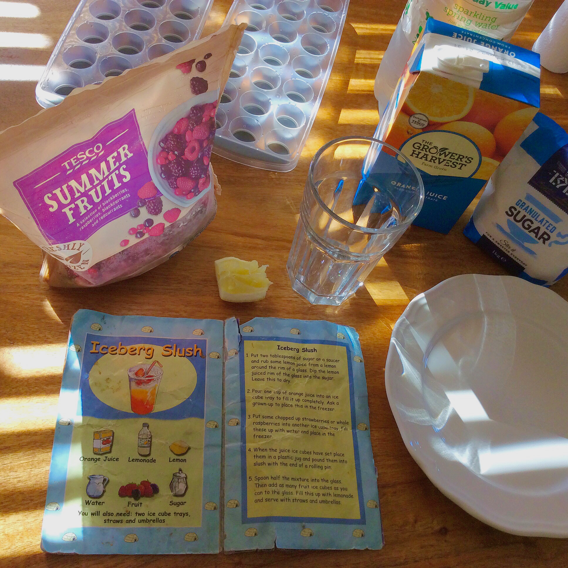 Sensory Fun in the Kitchen: Iceberg Slush – Sensational Learning with ...